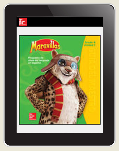 Maravillas Student Workspace (1-Year Subscription), Grade 4