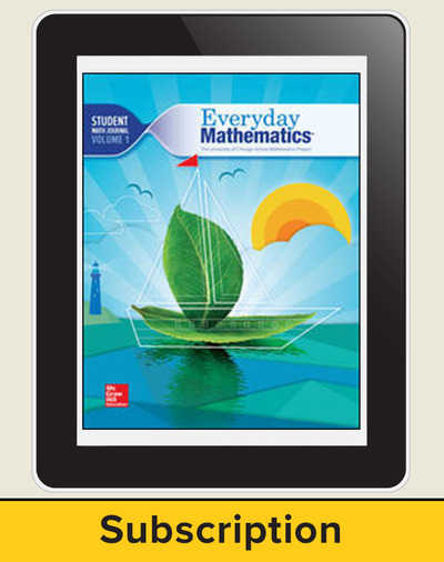 EVERYDAY MATH 4E, DIGITAL STUDENT LEARNING CENTER 1 YEAR SUBSC, GRADE 2