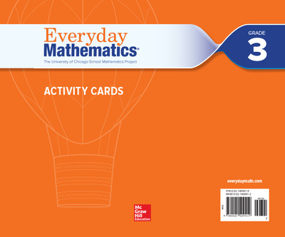 Everyday Mathematics 4, Grade 3, Activity Cards