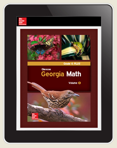 CUS Glencoe Math Grade 6 PLUS eStudent Edition 1 yr subscription ...