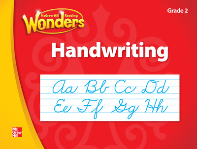 McGraw-Hill Language Arts, Grade 2, Handwriting Cursive Workbook ...