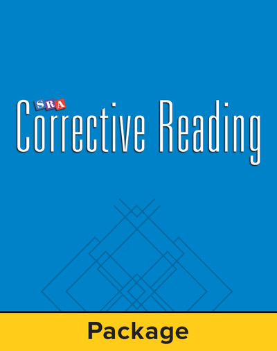 Corrective Reading Comprehension Level A, Student Workbook