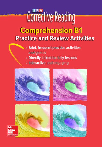Corrective Reading Comprehension Level B1, Student Practice CD Package