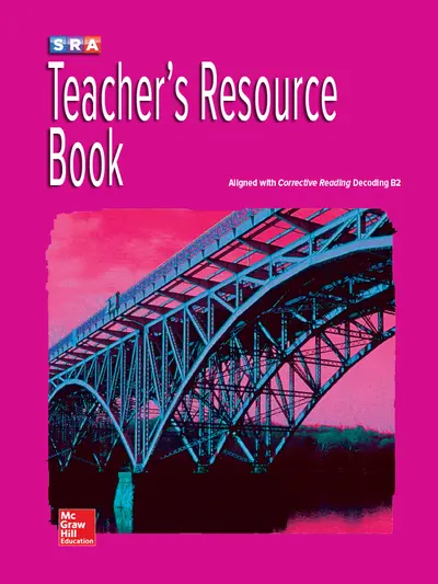 Corrective Reading Decoding Level B2 Teacher Resource Book