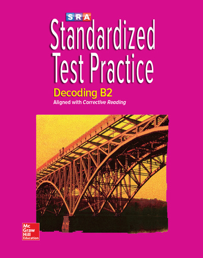 Corrective Reading Decoding Level B2, Standardized Test Prep Blackline ...