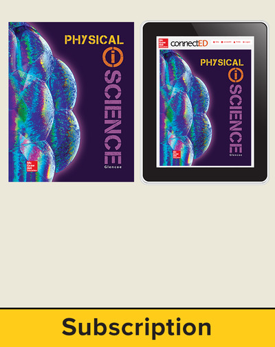 Glencoe Physical iScience, Grade 8, Digital & Print Student Bundle, 1 ...