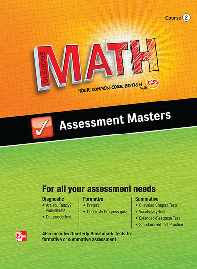 Glencoe Math, Course 2, Assessment Masters