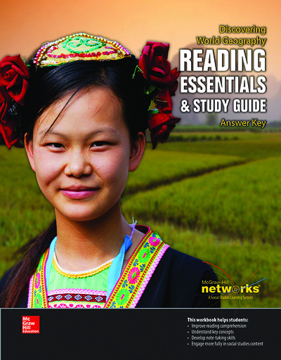 Discovering World Geography, Reading Essentials and Study Guide, Answer Key