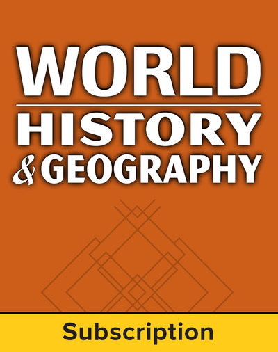 World History and Geography, Complete Classroom Set, Print (set of 30)