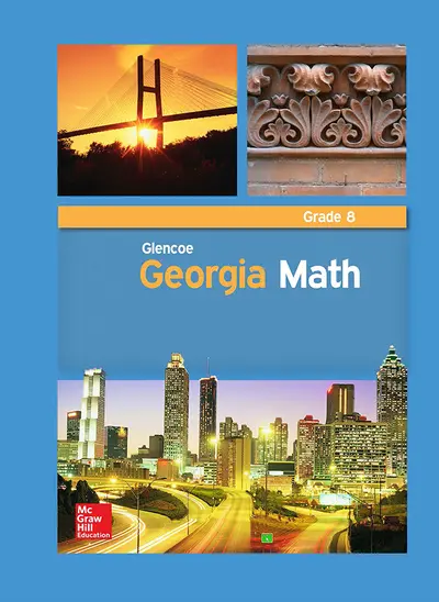 CUS Glencoe Math Course 3 Student Edition, Volume 1 Georgia Edition