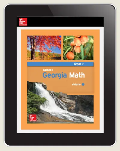 CUS Glencoe Math C2 eStudent Edition 1 yr subscription Georgia Edition
