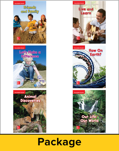 Wonders Decodable Reader Package (6 each of 6), Grade 2