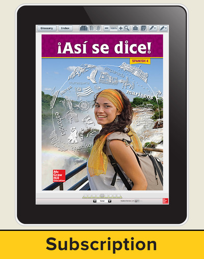 Asi se dice Level 4, Student Suite 6-year subscription