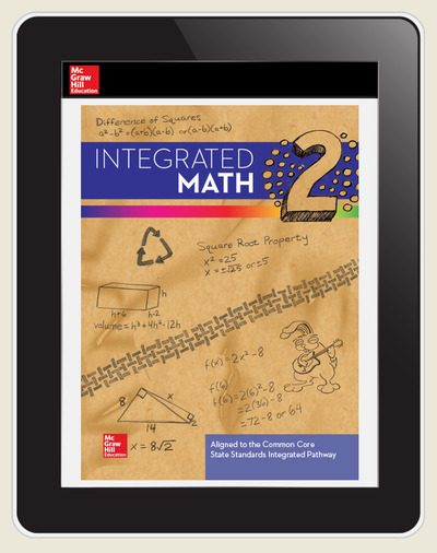 Integrated Math, Course 2, Online Student Edition, 5-year Subscription