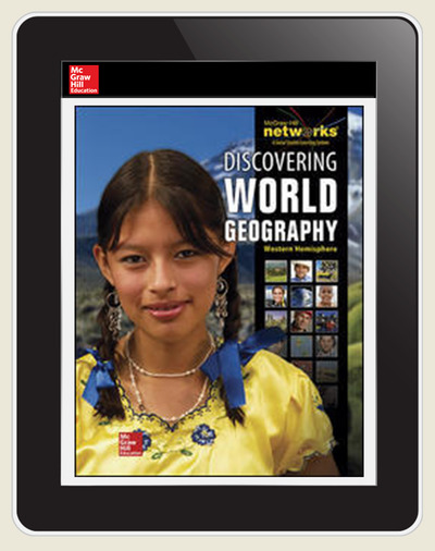 Discovering World Geography: Western Hemisphere, Embedded Student ...
