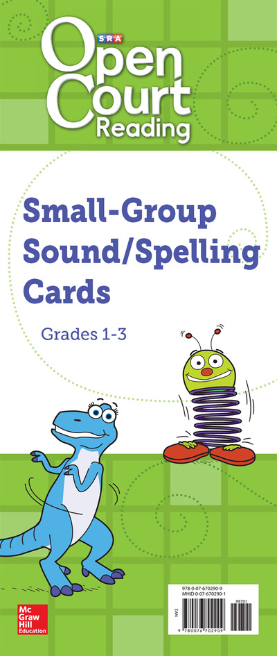 Open Court Reading Grades 1-3 Medium-Sized Sound/Spelling Cards