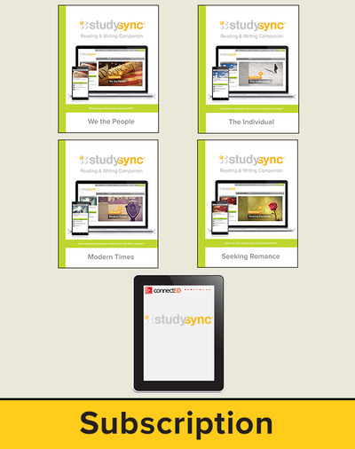 StudySync ELA Grade 11, Student/Units Reading & Writing Companions ...