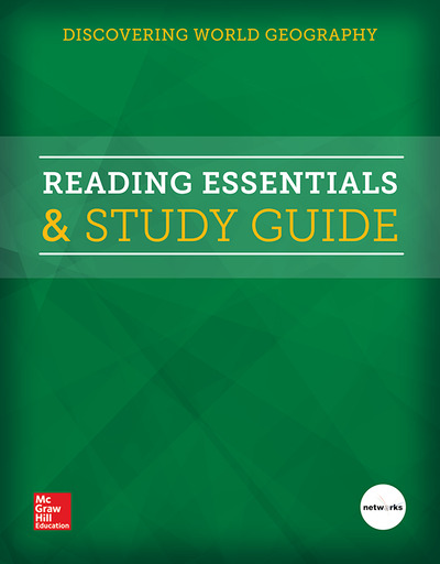 Discovering World Geography, Reading Essentials & Study Guide, Student ...