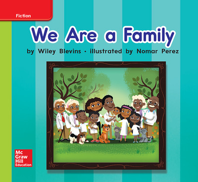 World of Wonders Patterned Book # 3 We Are A Family
