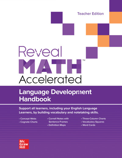 Reveal Math Accelerated, Language Development Handbook, Teacher Edition