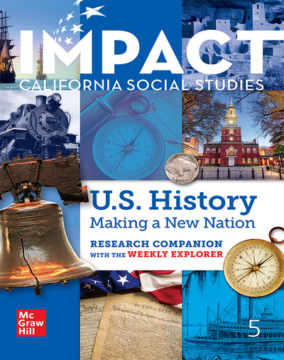 IMPACT: California, Grade 5, Research Companion With the Weekly ...