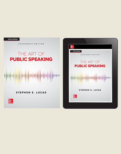 Lucas, The Art of Public Speaking, 2020, 13e, Standard Student Bundle ...