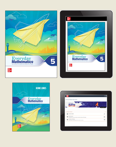 Everyday Math 4 Comprehensive Student Materials Set with Home Links and ...