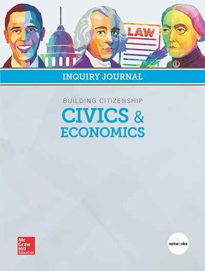 Building Citizenship: Civics and Economics, Print Inquiry Journal, 6 ...