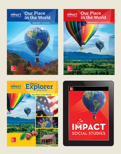 IMPACT Social Studies, Our Place in the World, Grade 1, Complete Print ...