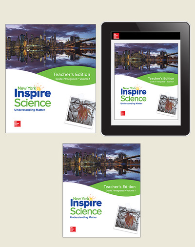 Inspire Science, NY, Grade 7 Integrated, Online Teacher Edition, 1-year ...