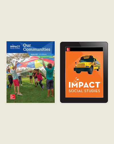 IMPACT Social Studies, Our Communities, Grade 3, Inquiry Print ...
