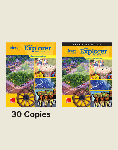 IMPACT Social Studies, Our Communities, Grade 3, Explorer Magazine ...