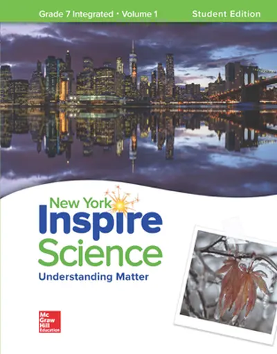Inspire Science, NY, Grade 7 Integrated Write-In Student Bundle, Volumes 1 & 2