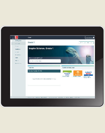 Inspire Science: Grade 1, Online Teacher Center, 6-Year Subscription