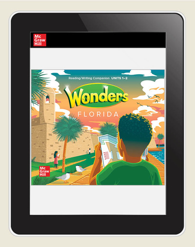 Wonders Grade 4 Florida Reading Writing Companion Units 1 and 2