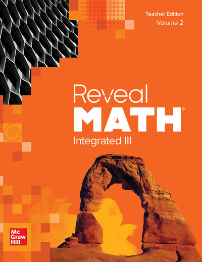 Reveal Math Integrated III, Volume 2, Teacher Edition