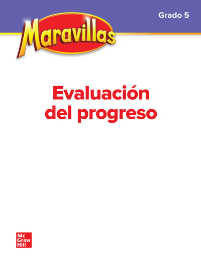 Maravillas Grade 5 National Progress Monitoring Assessments