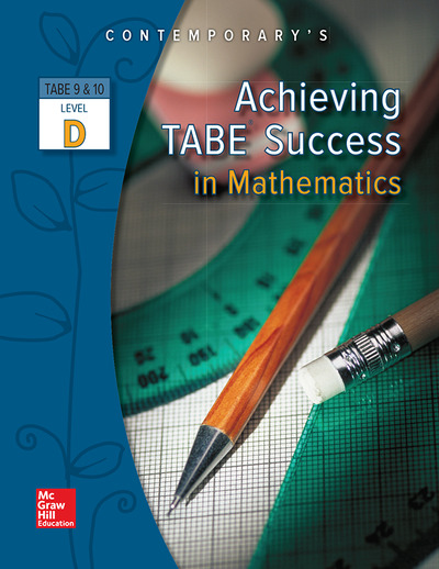 Achieving TABE Success In Mathematics, Level D Workbook