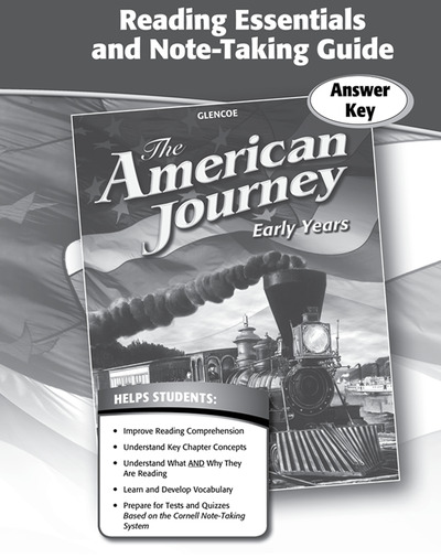 The American Journey, Early Years, Reading Essentials and Note-Taking ...
