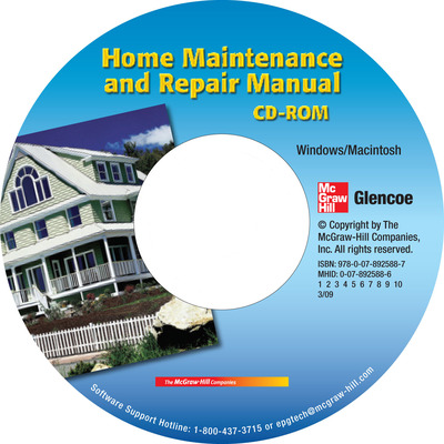 Home Maintenance and Repair Manual CD-ROM