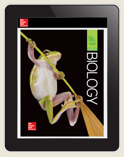 Glencoe Biology, GA eStudent Edition with LearnSmart, 6-year subscription