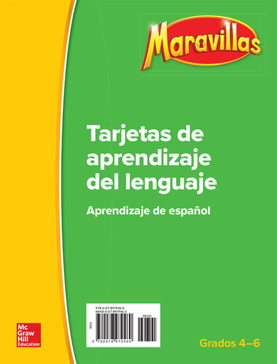 Maravillas Grades 4-5 Language Development Cards