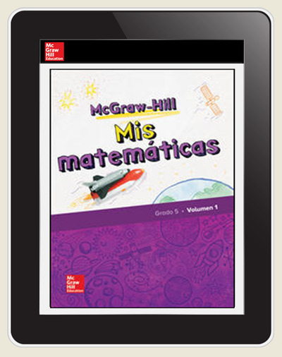 McGraw-Hill My Math, Grade 5, Spanish Student Center 6 Year Subscription