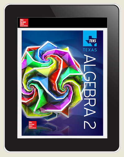 Texas Algebra 2, eStudent Edition, 7 year subscription