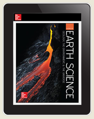 Glencoe Earth Science: GEU, eStudent Edition, 8-year subscription