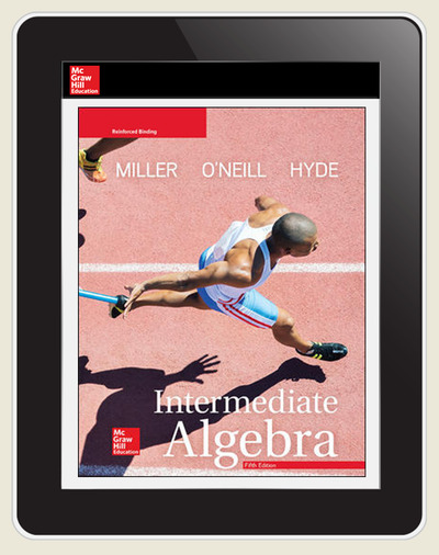 Miller, Intermediate Algebra, 2018, 5e, ConnectED eBook, 1-year ...