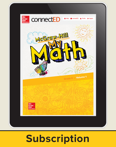McGraw-Hill My Math, Student Center 3 Year Subscription Grade 5
