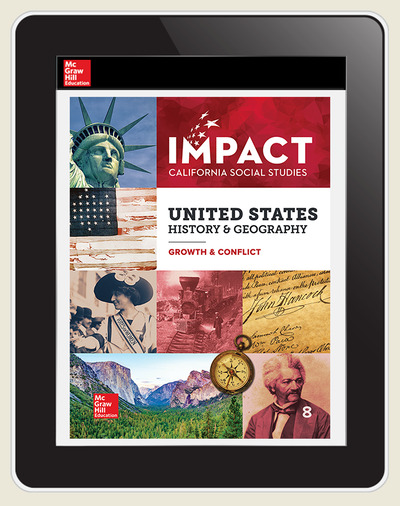 IMPACT: California, Grade 8, Online Student Center, 1 Year Subscription ...