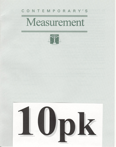 Math Exercises: Measurement - 10 Pack