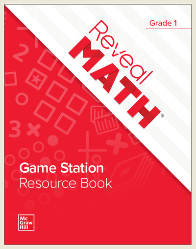 Reveal Math Game Station Resource Book, Grade 1